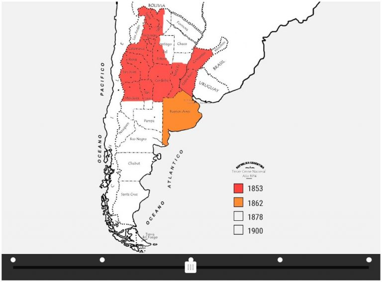 La construcción histórica del territorio de la República Argentina ...